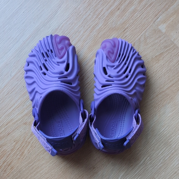CROCS | Shoes | Crocs Kids Lavender Sandals | Poshmark